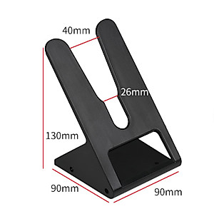 VENREA Universal Barcode Scanner Holder, Barcode Scanning Holder, Barcode Reader Rack Bracket Wall Mount Accessiors Fit for Most Scanner Barcode Scanners Label Readers (5pcs-Style H)