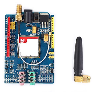 SIM, GPS Founder Expansion Board SIM900 850 900 1800 1900 MHz GPRS GSM Module with Antenna Compatible for, GPS System Accessories