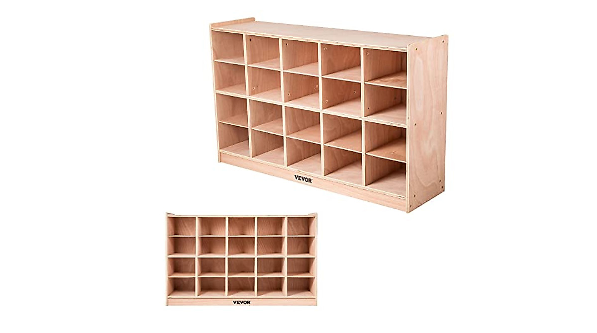 Happybuy 20-Section Cubbies - Ideal Classroom Storage