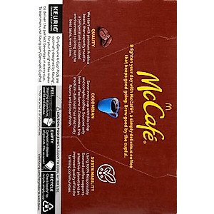 McCafe Colombian Keurig K Cup Coffee Pods (12 Count, 4.12 oz Box)