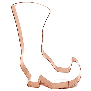 Curly Toe Witch Boot Halloween Copper Cookie Cutter
