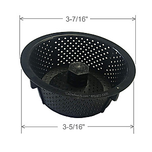 Marble Products Shampoo Bowl Strainer Cup 3-1/2" Dia.