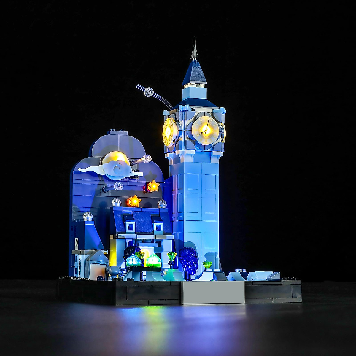 BRIKSMAX Led Lighting Kit for LEGO-43232 Peter Pan & Wendy's Flight Over London - Compatible with Lego Disney Building Set- Not Include Lego Set