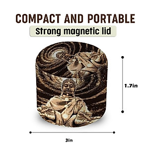 Spice Grinder Boho Grinder Herb Grinder (3" Black Gold Design)