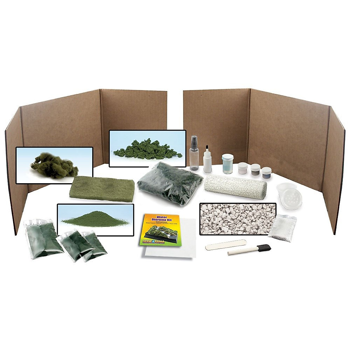 Woodland Scenics SP4113 Scene-A-Rama Water Diorama Kit, Multicolor