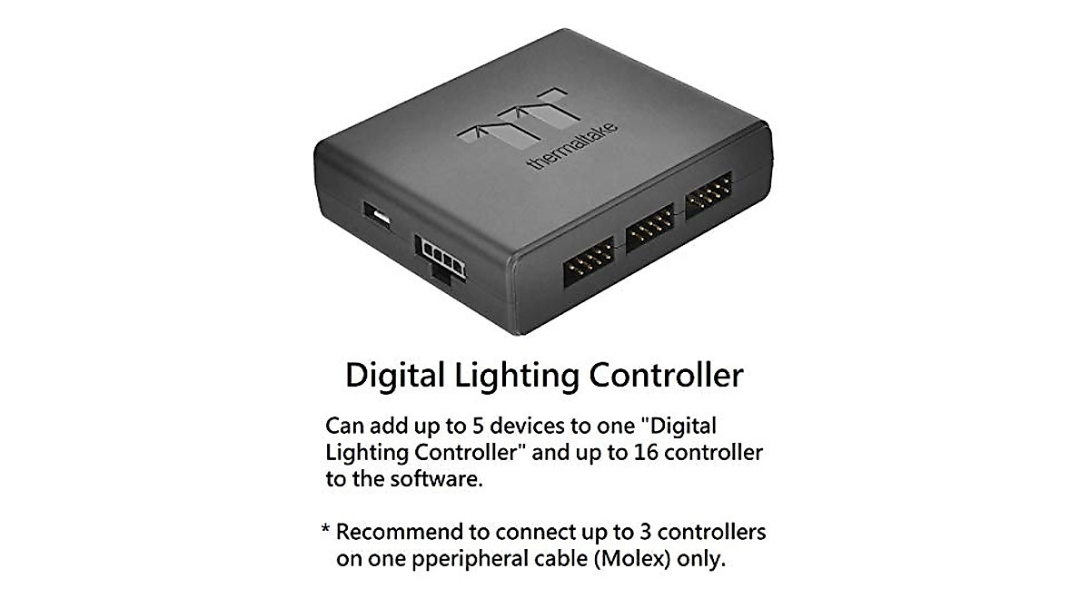 Thermaltake Pure Plus 12 RGB Fan - Control with Voice