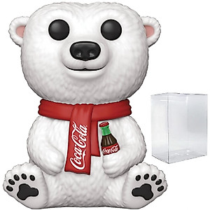 [POP] + Replacement for + [Ad Icons: Cola Polar Bear Funko Pop! with Compatible Pop Box Protector Case)] + [Coca-Cola]