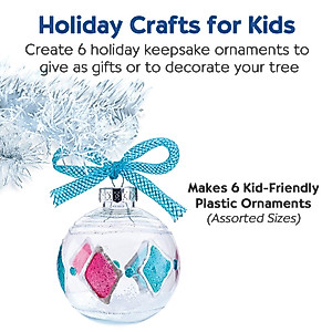 Creativity for Kids 1134000 Sparkling 3D Wonder Paint Kit - Make Your Own Holiday Ornaments (New Packaging) Multicolor
