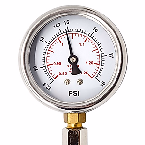 Jolly Bulb with Attached Manometer, Superior Metal - 3.15" Diameter Bulb - Explore Relationship Between Pressure and Temperature - Eisco Labs