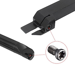 uxcell M4x10mm Torx Screws for Replaces Carbide Insert CNC Lathe Tool 12.9 Grade Carbon Steel 15pcs