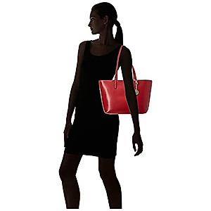 DKNY womens Dkny Bryant Md Tote, Bright Red, One Size US