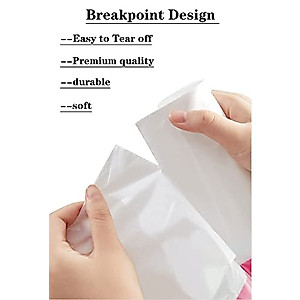 75 Count Small Trash Bags/4 Gallon Drawstring Trash Bags Extra Thick Drawstring Garbage Bags Wastebasket Bin Liners Plastic Trash Bags for Bathroom, Bedroom, Office, Car, Kitchen, Home -White