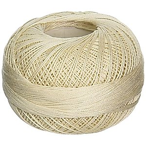 Handy Hands Lizbeth Cordonnet Cotton Thread Size 20: Ecru
