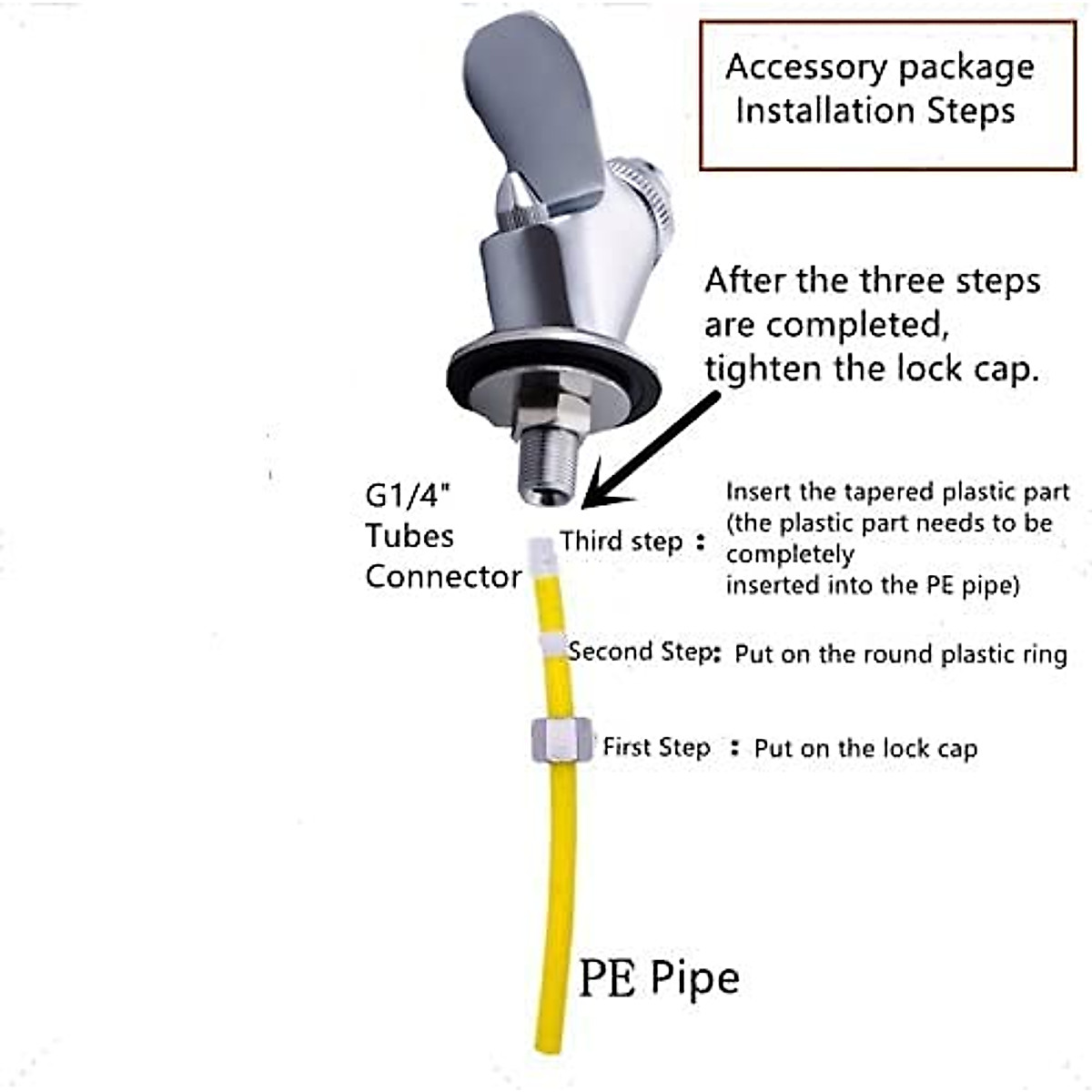 HOMCBEC Lead-Free Brass Polished Chrome Public Drinking Fountain Faucet Water Filters Water Faucet Outdoors,Drinking Bubbler Tap for Kitchen Bathroom
