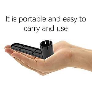 Boat Inlet Valve Wrench, Inflatable Boat Kayak Air Wrench Plastic, 8 Teeth Rubber Dinghy Inflation Valve Wrench Tool