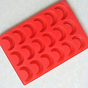 2Pcs Silicone Ice Cube Tray Mold Moon Chocolate Moulds Baking Tool Ice Making Mold for Kids Party Soap Mold Jewelry Kit