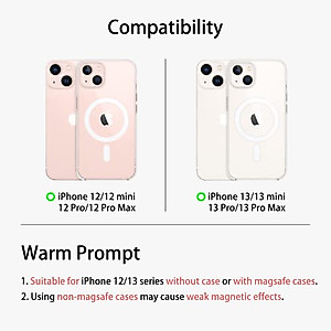 8AMTECH Portable Mag-Safe Charger, 10000mAh Wireless Power Bank 18W Fast Charging 20W Type C Quick Charge Back up Power Supply for iPhone14,13,12 Series