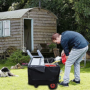 ZTTXL Generator Tent Running Cover, Ultra Heavy Duty Tarpaulin Enclosure, Outdoor Portable All-Weather Generator Rain Shelter for Most 3500w-12000w generators（The New）