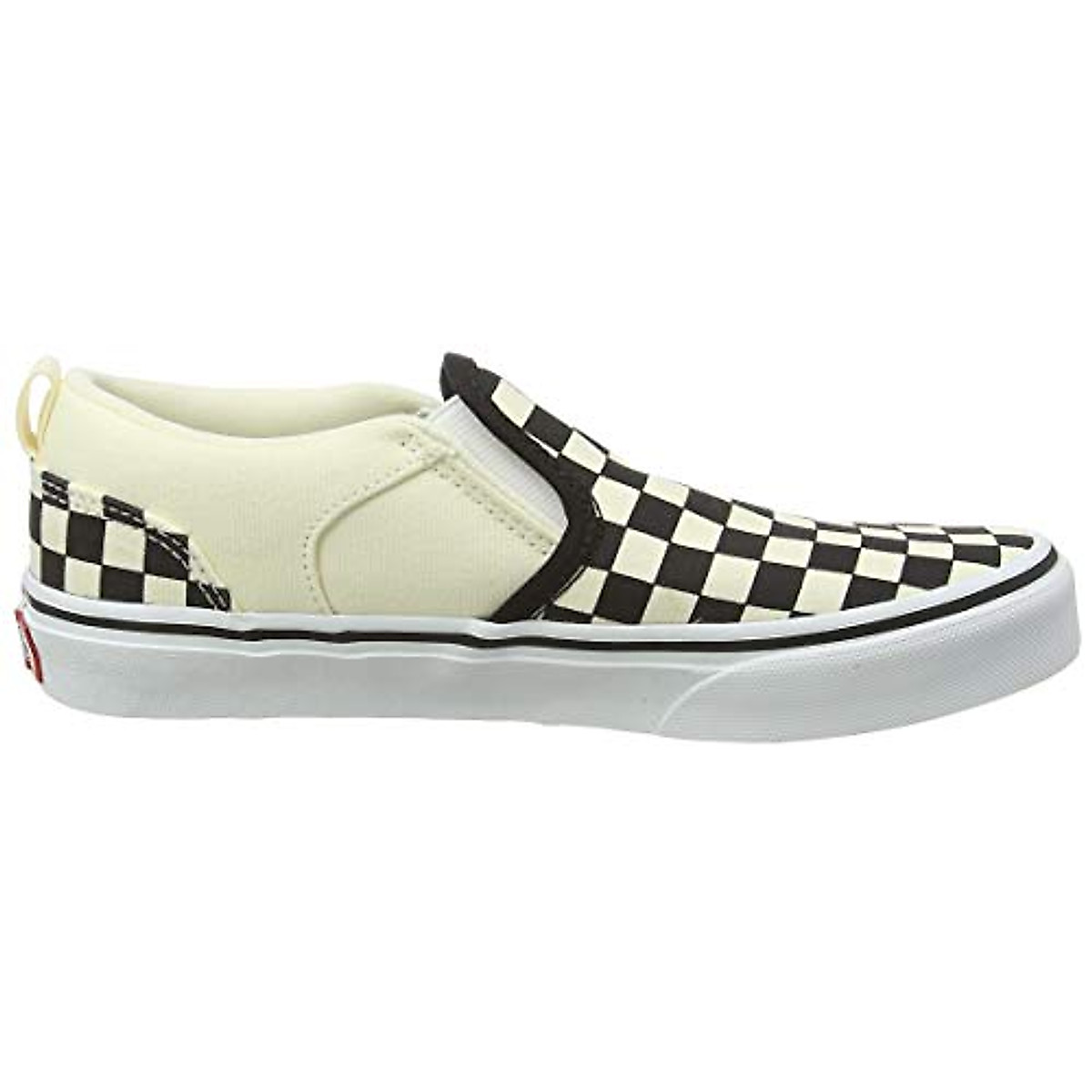 Vans YT Asher Trainers, Multicolour Checkers Black Natural Ipd, 5 US Unisex Big Kid