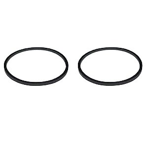 2X Belts Rubber Belt Kit Compatible with Sony Mini HiFi Audio System