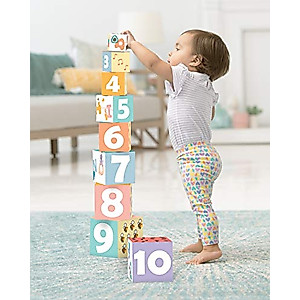 Skip Hop Infant Toy Nesting Blocks, ABC & Me