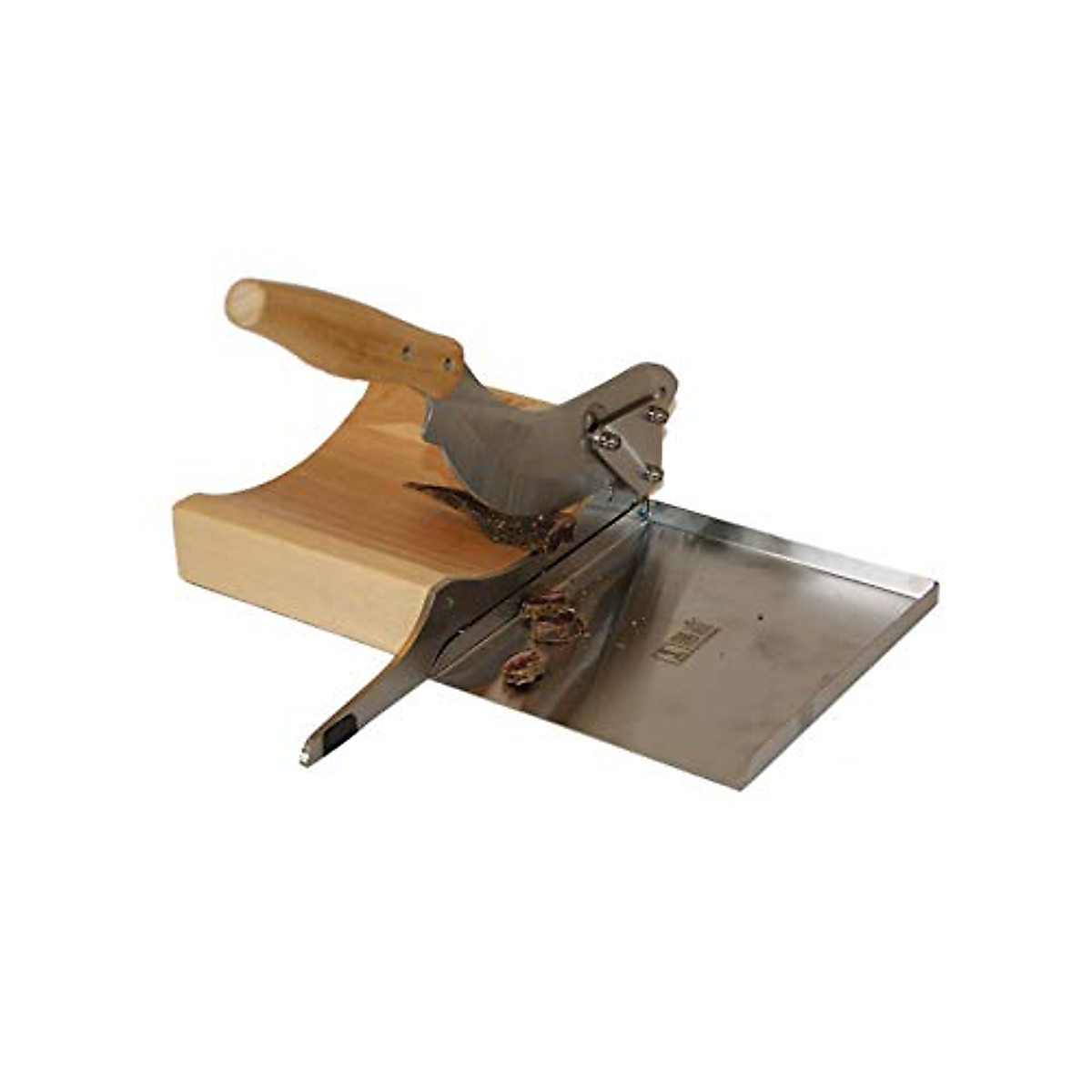 Radiused Biltong Slicer with Detachable Magnetic Tray