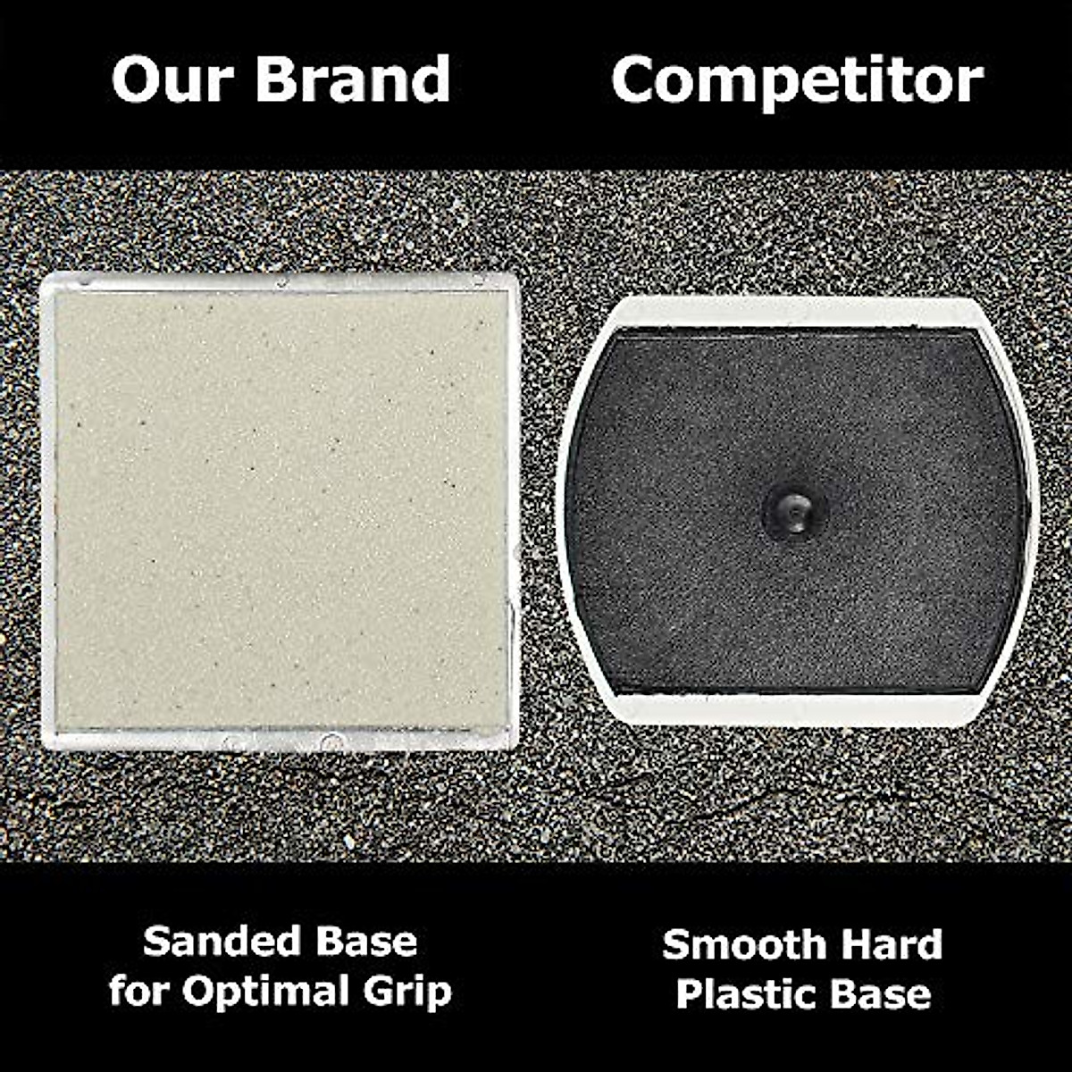 Blue Reflective Road Driveway Marker (2 Pack) - Fire Hydrant Blue Pavement Markers - DOT Peel-N-Stick Blue Reflective Road Marker