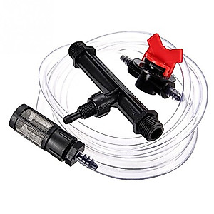 Actopus 1/2 Inch Irrigation Venturi Fertilizer Kit Mixer Injectors Tube Switch Filter