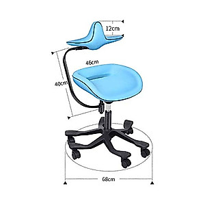 Belgium ZXFDXDP Ergonomic Chair, Adjustable Stool for Home and Office Improve Your Posture with an Angled Seat Thick Comfortable Cushions (Color : Black-JoJo's Bizarre Adventure1)