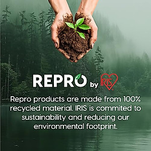 IRIS USA Plastic Storage Basket, 6-Pack, Medium, Shelf Basket Storage Organizer for Pantry, Cabinet, Bedroom, Closet, Laundry Room, Eco-Friendly, Navy