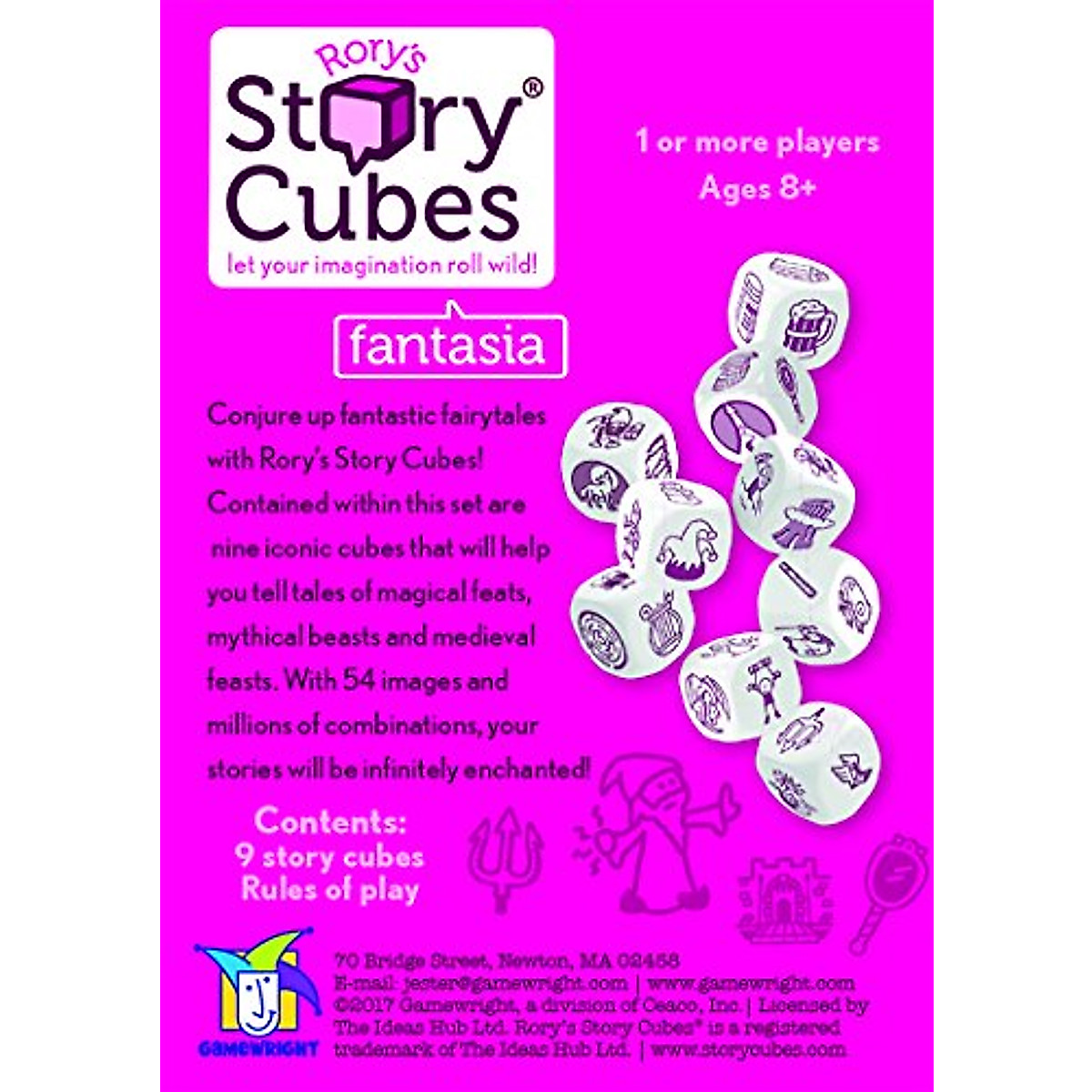 Gamewright Rory's Story Cubes, Fantasia - Dice Game