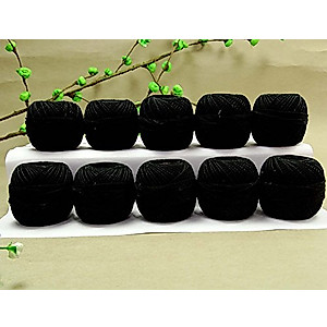 S2J Anchor Crochet Knitting Set of 10 Pcs Thread Tatting Yarn Cotton Embroidery Ball