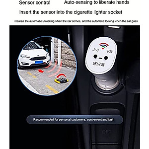 KOAIUS Parking Post, Parking Barrier, for Parking Lot Folding Column Parking Guardrail Parking Space Remote Control Thickened Anti-Collision Ground Lock Parking Space Lock Parking