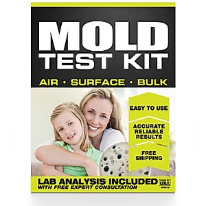 AMATEST - DIY Mold Detector for Home - Comprehensive Air and Surface Mold Test Kit with Expert Analysis and Lab Fees Included - Reliable Detection for Home Environments