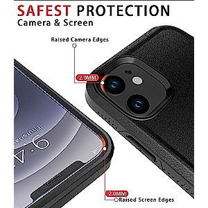 Diverbox for iPhone 12 case [Shockproof] [Dropproof] [Tempered Glass Screen Protector ] Heavy Duty Protection Phone Case Cover for Apple iPhone 12