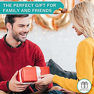 Ameeze Premium Sourdough Starter Jar Kit - 24oz Wide Mouth Glass Jar with Feeding Tracker, Thermometer, Silicone Scraper, and Airtight Lid - Complete Kit for Easy Artisan Bread Baking