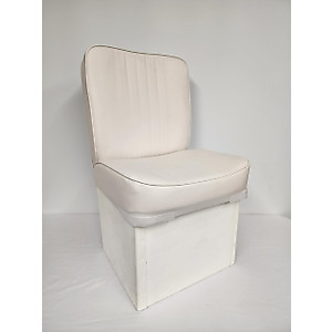 Horizon Manufacturing Boat Seat Jump Seat, Fishing Ski Jump Seat 10" Base White 1008-AA