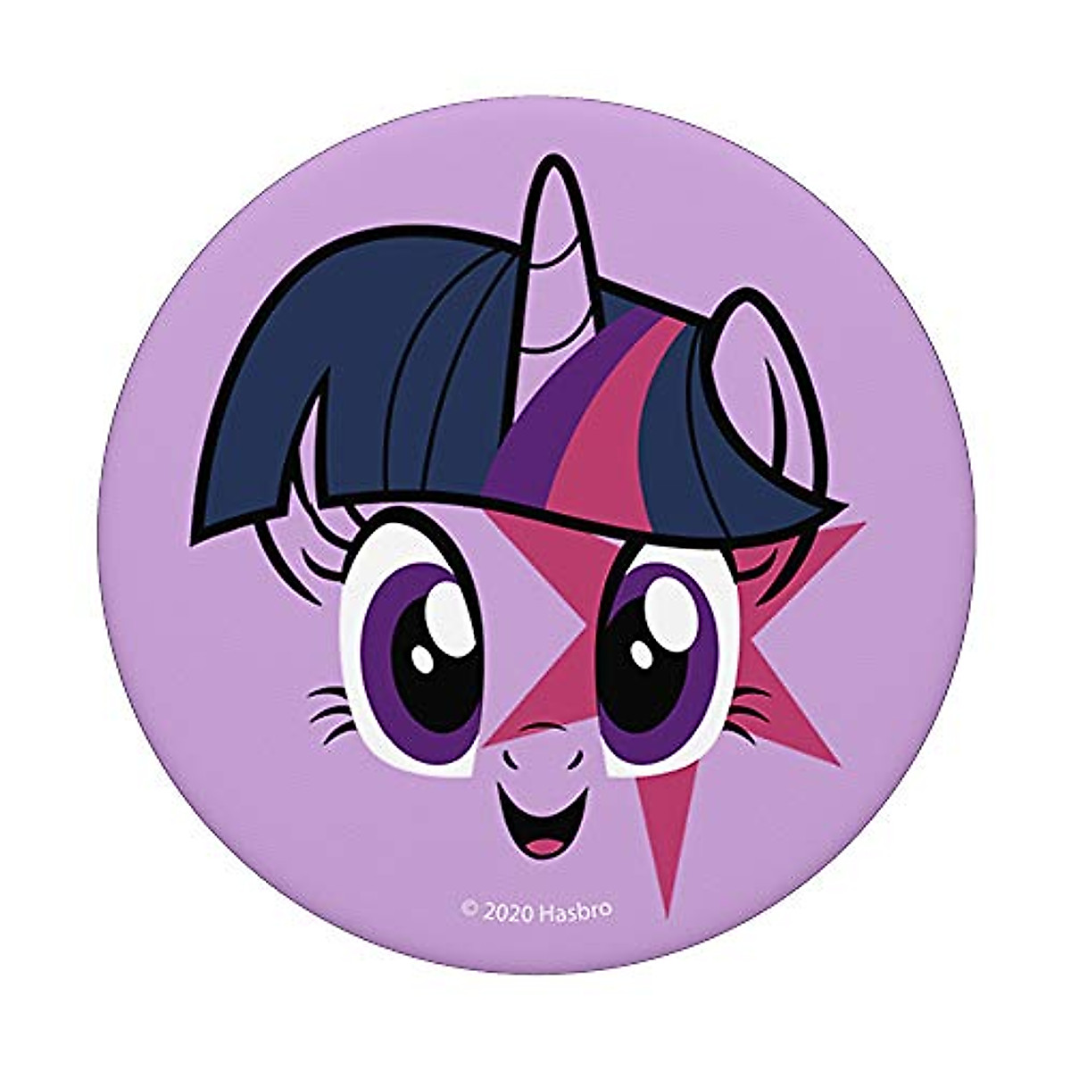 My Little Pony: Friendship Is Magic Twilight Sparkle Face PopSockets PopGrip: Swappable Grip for Phones & Tablets