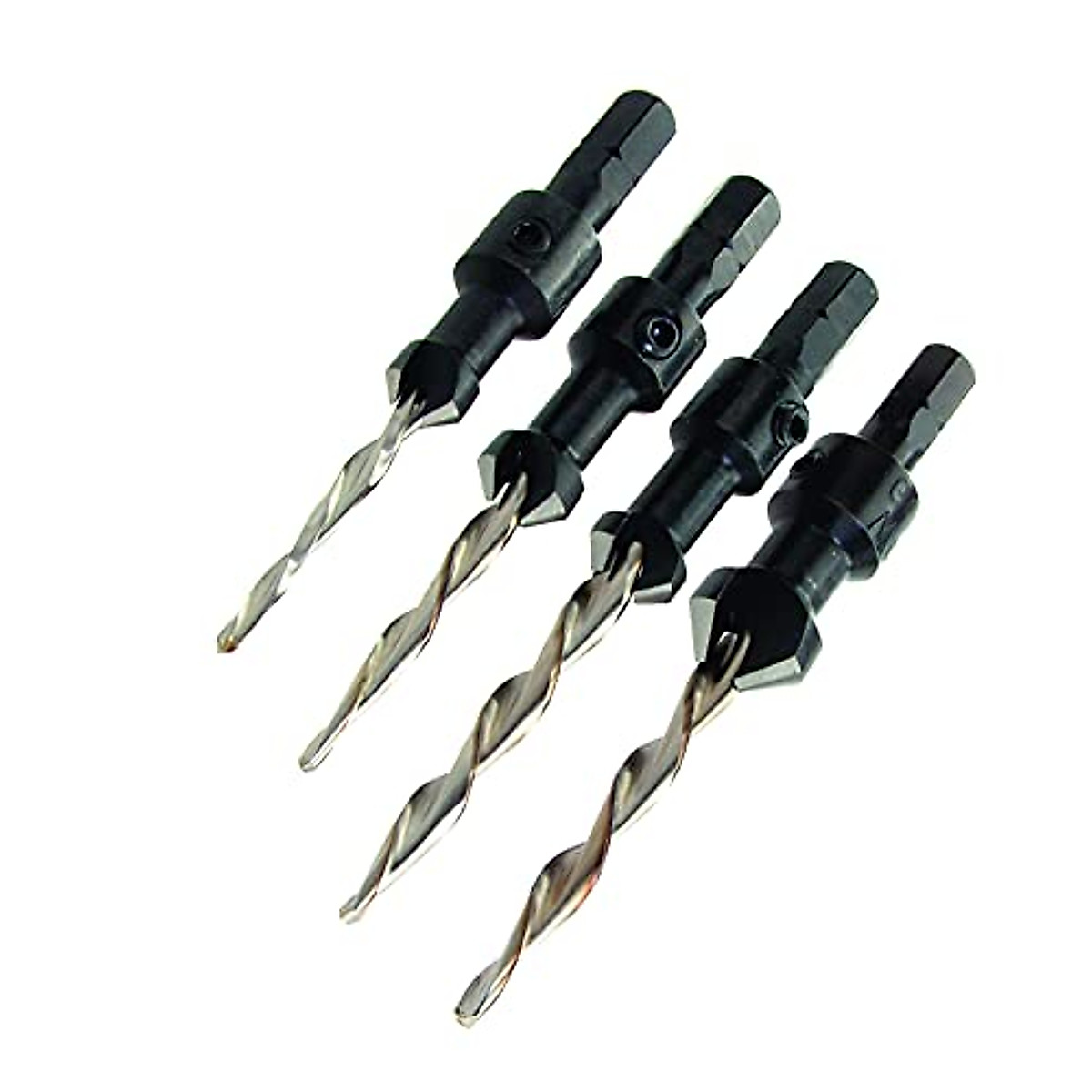 Wolcraft Screw Setter Set with Tapered Drill Bits