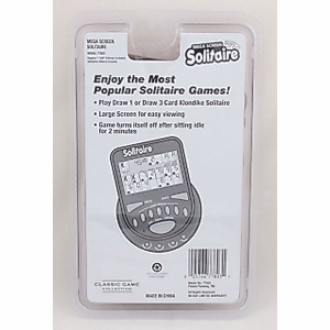 MegaScreen Solitaire Handheld Game