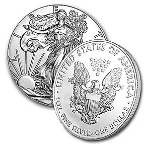 2023 Lot of (20) 1 oz American Eagle Silver Bullion Coins Brilliant Uncirculated in Original United States Tube and Certificates of Authenticity $1 BU