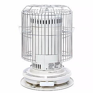 Sengoku Indoor & Outdoor Kerosene Heater, 23,500 BTU, Portable Use, White