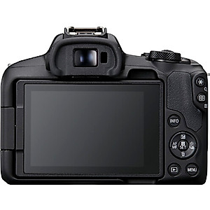 Canon EOS R50 Mirrorless Camera with 18-45mm, 75-300mm and 420-800mm f/8.3 HD Telephoto Zoom + Lens Filters + CASE + Accessory Bundle (Renewed)