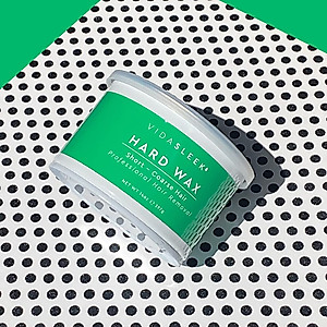 Full Body Hard Wax For Short Coarse Hairs - All Natural - Professional Size 14 oz. Tin