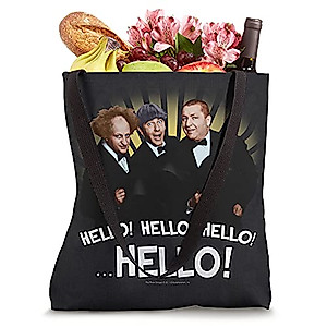 The Three Stooges Hello! Hello! Hello! ...Hello! Tote Bag