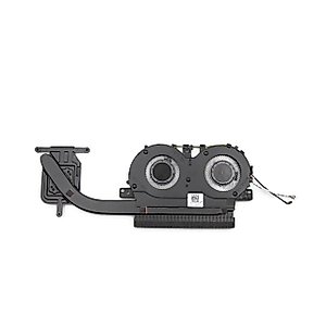 Comp XP AT1FH001FF0, AT1FH001VV0 DFS1507053H0T 5H40S19962 New Genuine Fan and Heatsink for Lenovo Yoga C740-15IML 81TD DC5V 0.5A