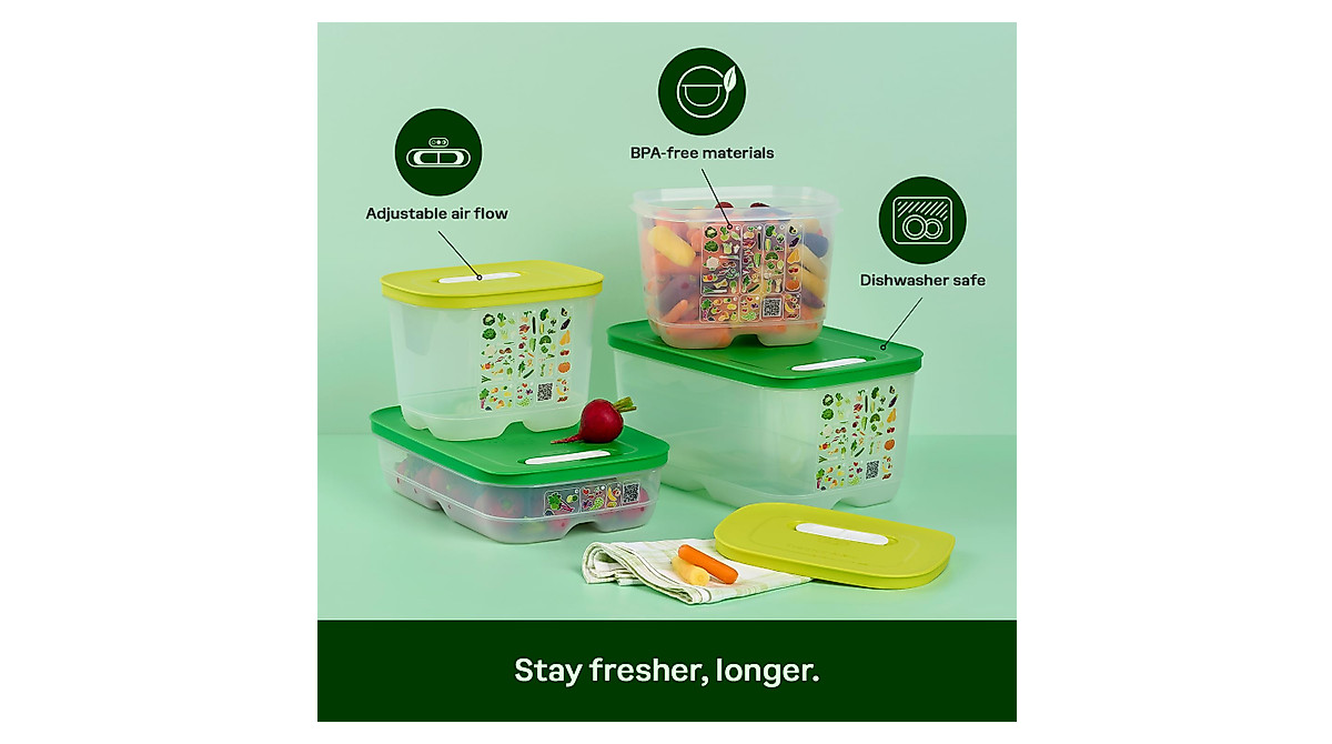 Tupperware Fridgesmart Food Storage Set - BPA Free & Dishwasher Safe