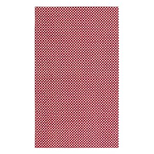 Meideli Drawer and Shelf Liner, Non-Adhesive Strong Grip Non-Slip Shelving Liner for Kitchen Cabinets PVC Wardrobe Shelves Gridding Liner Mat for Drawers Cupboards, Bathroom Storage Shelves Red