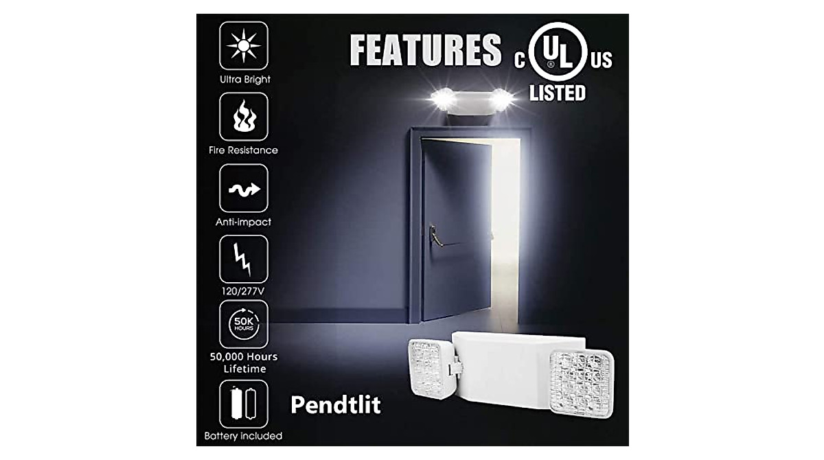 Pendtlit Emergency Light - Bright & Reliable 6-Pack