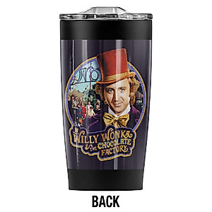 Logovision Willy Wonka Contestants Stainless Steel Tumbler 20 oz Coffee Travel Mug/Cup, Vacuum Insulated & Double Wall with Leakproof Sliding Lid | Great for Hot Drinks and Cold Beverages
